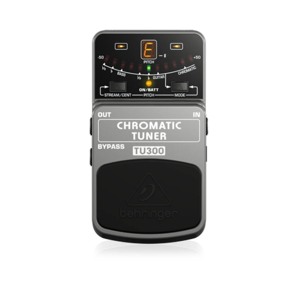 פדאל Tuner כרומטי Behringer – טיונר גיטרה מקצועי עם 7 מצבי כיוון ומד ...